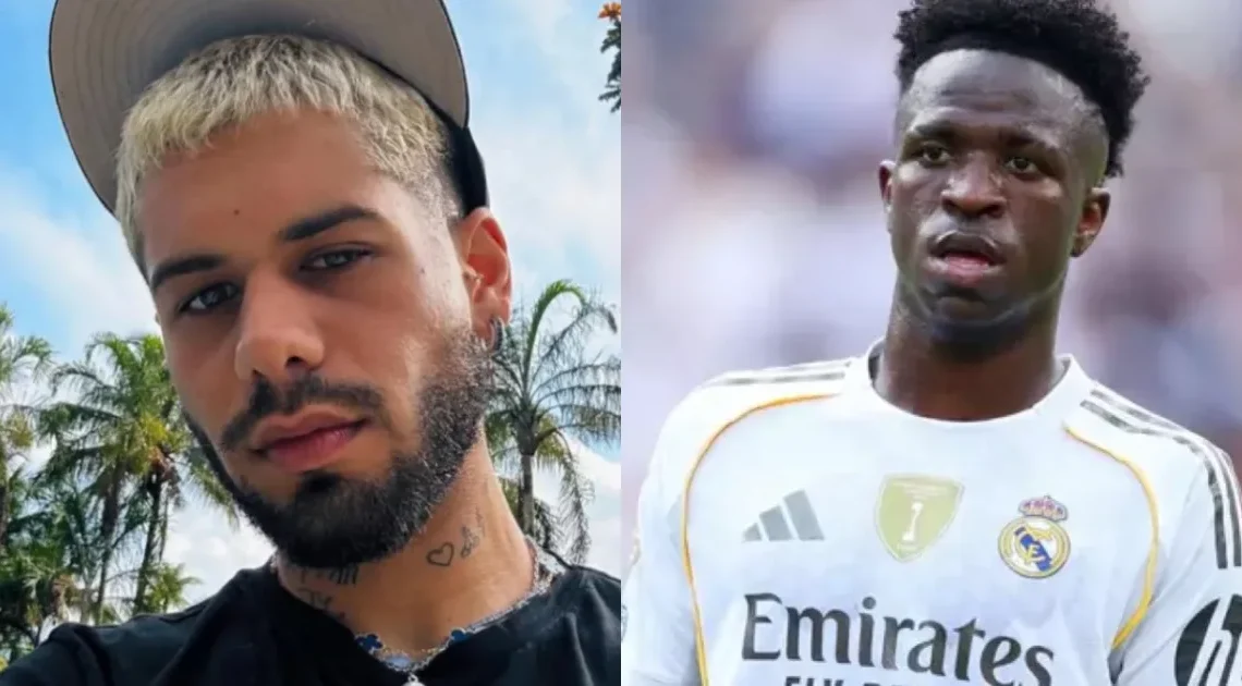 Este é o valor da fortuna de Vini Jr. e a de Zé Felipe; diferença de ...